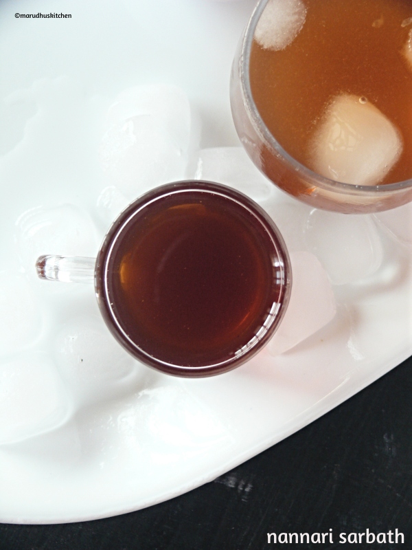 how to make nannari sarbath at home /nannari juice/nannari syrup ...