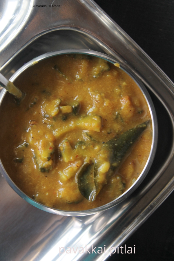 bitter gourd pitlai /pavakkai pitlai /pagarkai pitlai - Marudhuskitchen