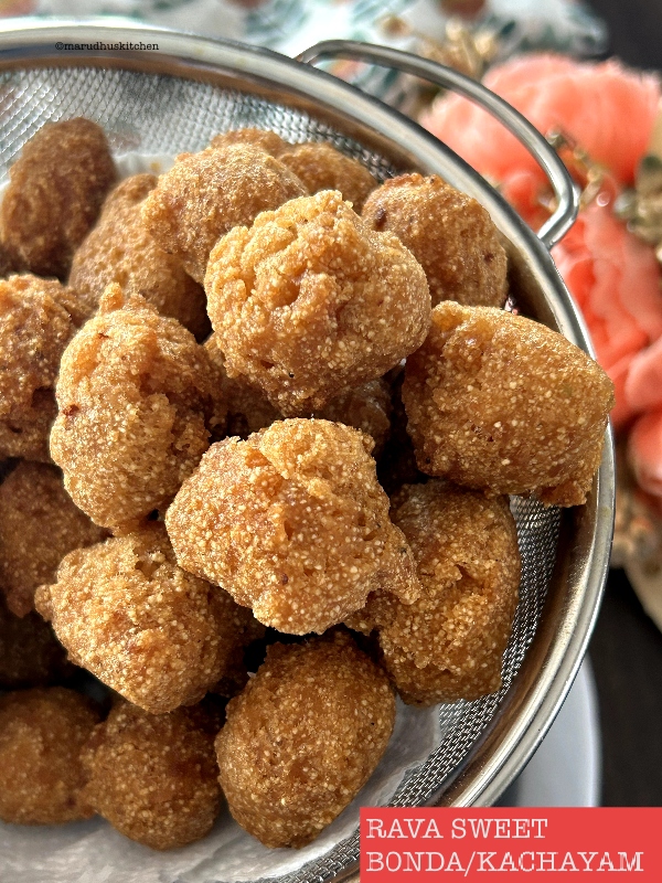 Traditional Sweet Kachayam /Sweet Bonda /Best Teatime snack ...