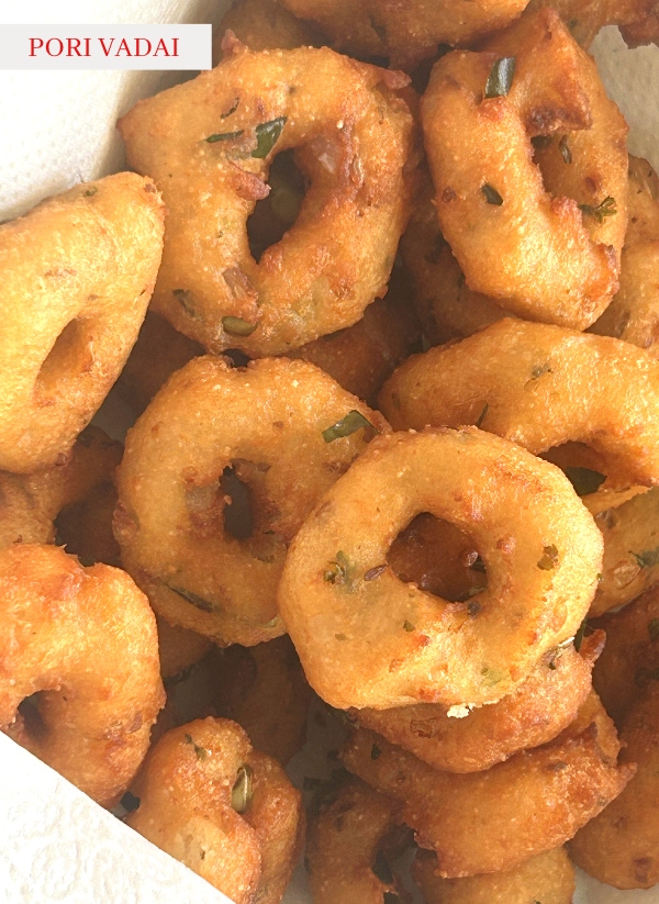 How to Make Pori Vadai | Easy Instant Medu Vadai with Leftover Puffed ...